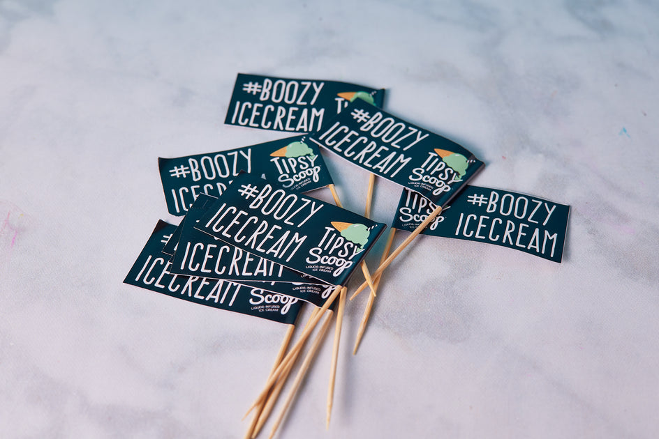 Hashtag flags (packet of 500) (franchise) – Tipsy Scoop